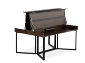 Adjustable Double Desk to Extendable Dining Table | TT ROW