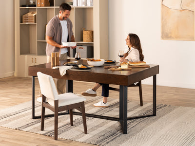 Adjustable Double Desk to Extendable Dining Table | TT ROW